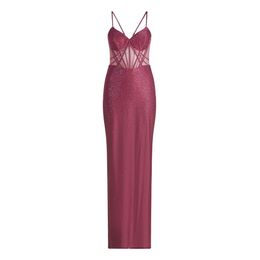 Vera Mont Abendkleid im Glitzer-Look in Sweet Bloom | Gr.: 36