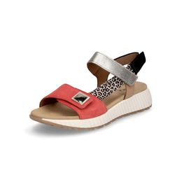 Gabor Fashion Sandalette in Rot Multi | Gr.: 43