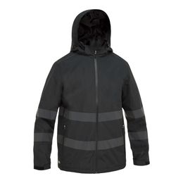 Bisley HARDIE SPRAY Regenjacke Schwarz / XL