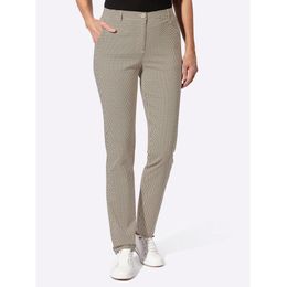 WITT WEIDEN Bengalinhose in sand-schwarz-gemustert | Gr.: 54