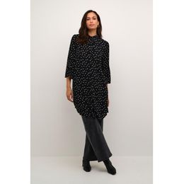 Kaffe Kleid KAvinni Loose fit in Black/White dot | Gr.: 34