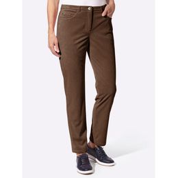 WITT WEIDEN Cord-Hose in braun | Gr.: 44