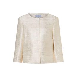More & More More & More gl&auml;nzender 3/4 Arm-Kurzblazer in boucle w lurex | Gr.: 38