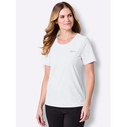 WITT WEIDEN Freizeitshirt in wei&szlig; | Gr.: 44-46