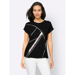 Heine Shirt in schwarz | Gr.: 46