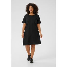 Kaffe curve Kleid KCbella A-shape in Black Deep | Gr.: 54