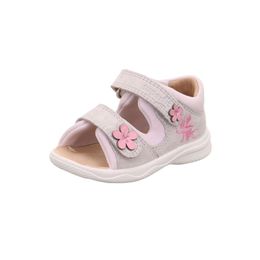 Superfit Lauflernsandale POLLY in Hellgrau/Rosa | Gr.: 20