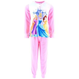 Schlafanzug Fleece Disney Princess in Pink | Gr.: 98