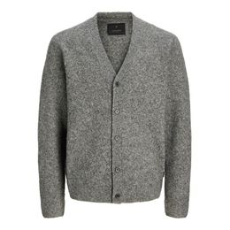 Jack & Jones Jack & Jones Strickjacke in Medium Grey Melange | Gr.: M