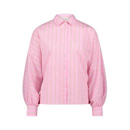 Cartoon Oversize-Bluse mit Streifen in Ros&eacute;/Pink | Gr.: 42