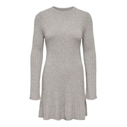 Only Strickkleid in Medium Grey Melange | Gr.: xs