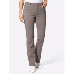 WITT WEIDEN Thermo-Jeans in taupe | Gr.: 23