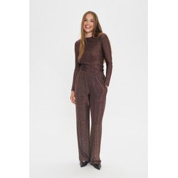 Saint Tropez Casual Hose NoriaSZ Lockere Passform in Dark Oak | Gr.: M