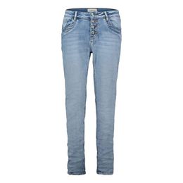 Cartoon Boyfriend-Jeans im Vintage-Look in Blau | Gr.: 44