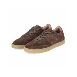 Fr&auml;ulein Frida Schn&uuml;rhalbschuh in brown | Gr.: 38