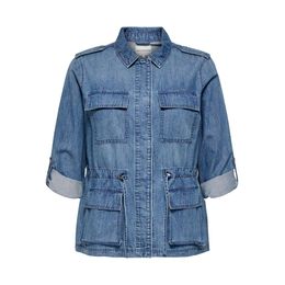Only Carmakoma Jeansjacke in Medium Blue Denim | Gr.: 52