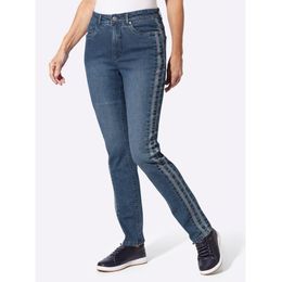 WITT WEIDEN Jeans in blue-stone-washed | Gr.: 50