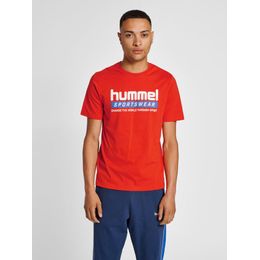 Hummel T-Shirt Hmllgc Carson Erwachsene in ORANGE.COM | Gr.: S