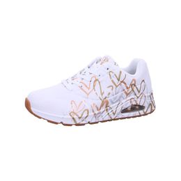 Skechers Sneaker X Jgoldcrown Uno in Wei&szlig; | Gr.: 36