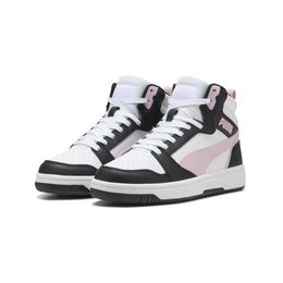Puma Sneaker High "Rebound v6" in Wei&szlig; | Gr.: 44,5