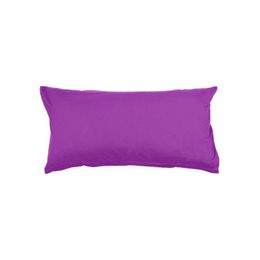 Traumschloss Exclusiv Edel-Jersey Kissenbezug in violett | Gr.: 80x80 cm