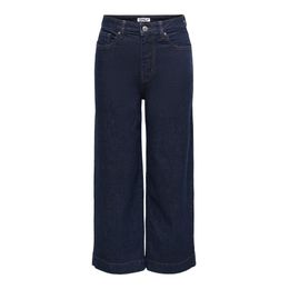 Only Jeans mit weitem Bein in Dark Blue Denim | Gr.: L
