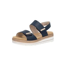 Remonte Espadrilles Sandalen in Blau | Gr.: 37
