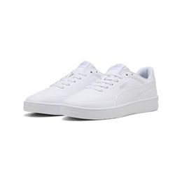 Puma Sneaker "Court Classic Clean" in Wei&szlig; | Gr.: 42,5