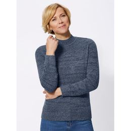 WITT WEIDEN Pullover in blau-meliert | Gr.: 40
