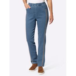 WITT WEIDEN Schlupfjeans in blue-bleached | Gr.: 19
