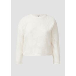 QS Strickpullover in 02X0_creme | Gr.: 44