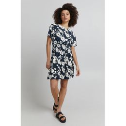 Ichi Jerseykleid IHLISA Loose fit in Total Eclipse Flower print | Gr.: L
