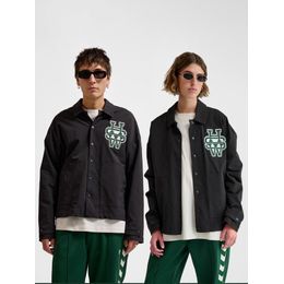 Hummel Rei&szlig;verschluss Jacke Hmlcoach Lebensstil Erwachsene in BLACK | Gr.: XL