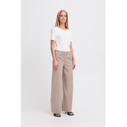 Ichi Casual Hose IXKATE Straight fit in Fungi | Gr.: XS