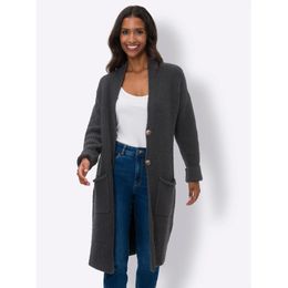 Heine Strickjacke in schwarz | Gr.: 42