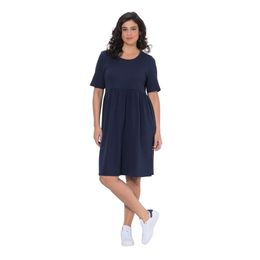 Ulla Popken Kleid in marine | Gr.: 46-48
