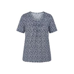 Ulla Popken Shirt in marine | Gr.: 42-44