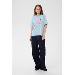 Culture T-shirt CUkula Regular fit in Cashmere Blue | Gr.: XL