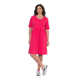Ulla Popken Kleid in azaleenrot | Gr.: 62-64