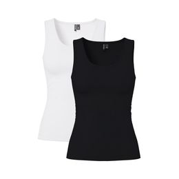 Pieces Tanktop in Black | Gr.: M