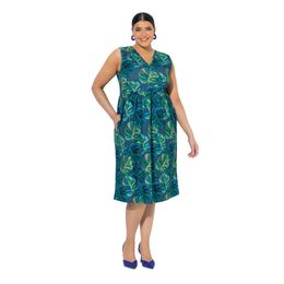Ulla Popken Kleid in marine | Gr.: 62-64