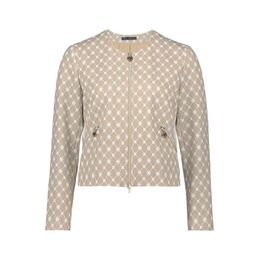 Betty Barclay Blazer-Jacke langarm in Nature/Cream | Gr.: 46