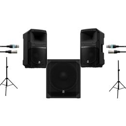 Electro-Voice EVIVA 1x 18SP + 2x 12P Bundle + Stative und XLR Kabel