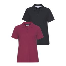 Eastwind Poloshirt in marine, beere | Gr.: 40-42