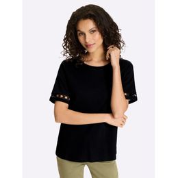Heine Shirt in schwarz | Gr.: 42