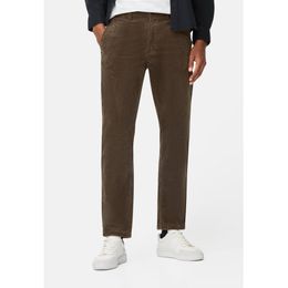 Camel Active Regular Fit Chino Hose aus Cord in Dunkelbraun | Gr.: W38/L30