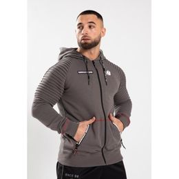 Gorilla Wear Sweatshirt &bdquo;Erobertes Georgia&ldquo; &ndash; Grau | Gr.: XXL