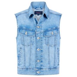 Paddock's Paddock's Jeansweste in light blue stone | Gr.: XXL