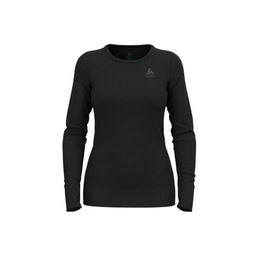 Odlo Funktionsshirt BL TOP crew neck l/s MERINO in Schwarz | Gr.: S