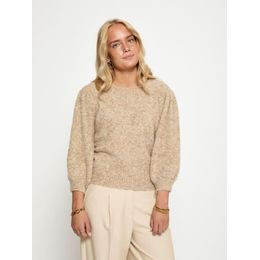 Minus Pullover in Tan Melange | Gr.: S